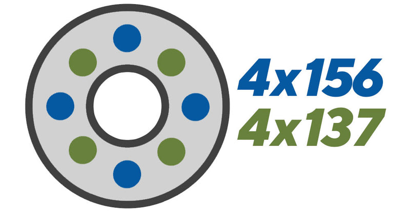 Valor Offroad Dual Drilled UTV Wheels