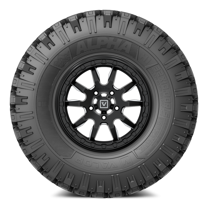 Alpha on 15x7 V15 SB UTV Wheel and Tire Kit | Valor Offroad