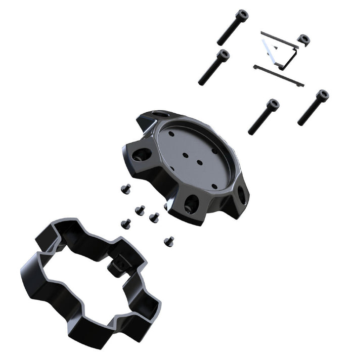 VCAP2 Center Cap Riser Black | Valor Offroad