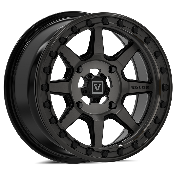 V13 Beadlock UTV Wheel Dark Tint | Valor Offroad
