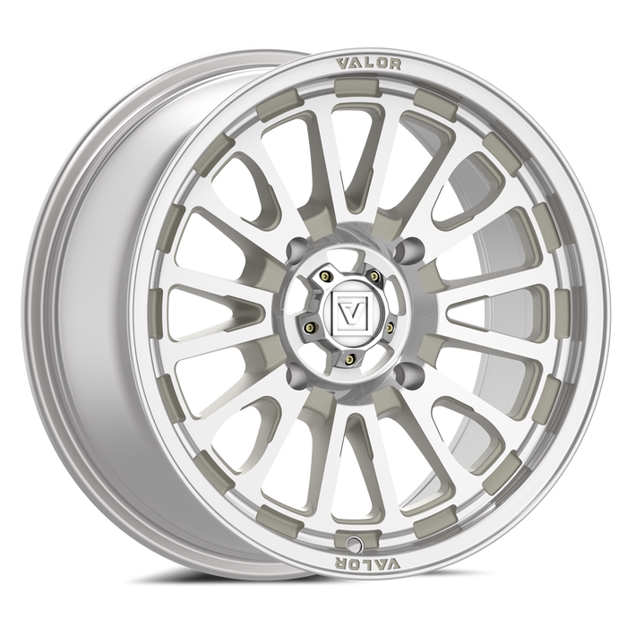 V14 Raw Machined UTV Wheel by Valor Offroad
