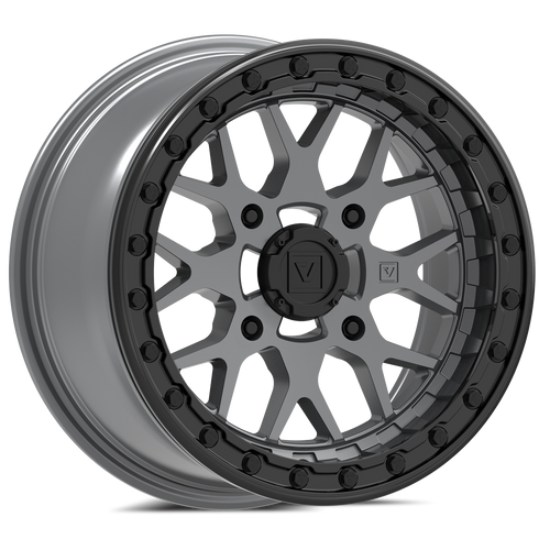 V07 Beadlock UTV Wheel Satin Graphite | Valor Offroad