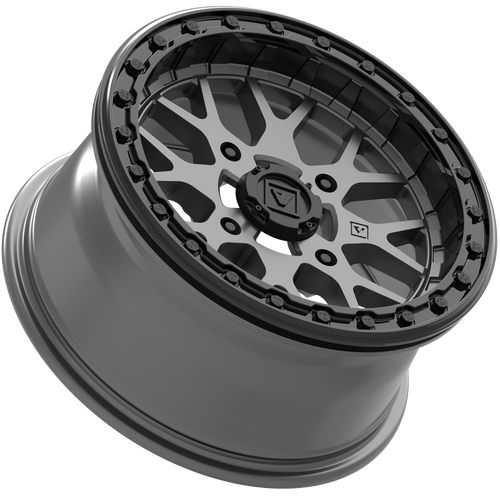 V07 Beadlock UTV Wheel Satin Graphite | Valor Offroad