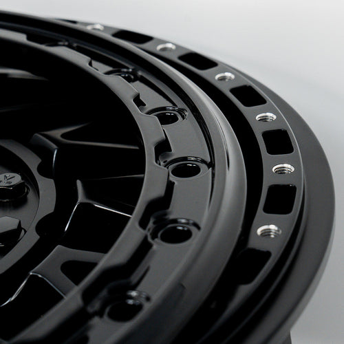 V08 Beadlock UTV Wheel Satin Black | Valor Offroad