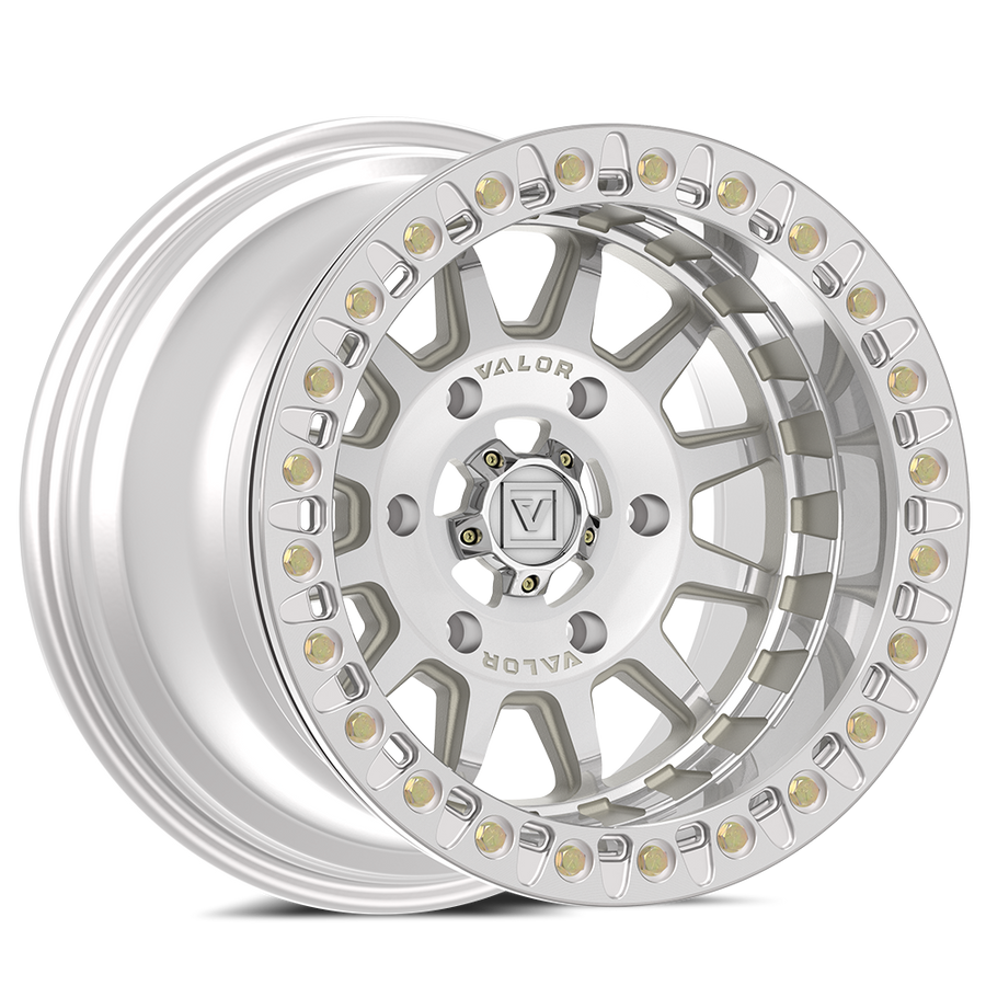 V09 Flow Formed Raw Machined Beadlock UTV Wheel