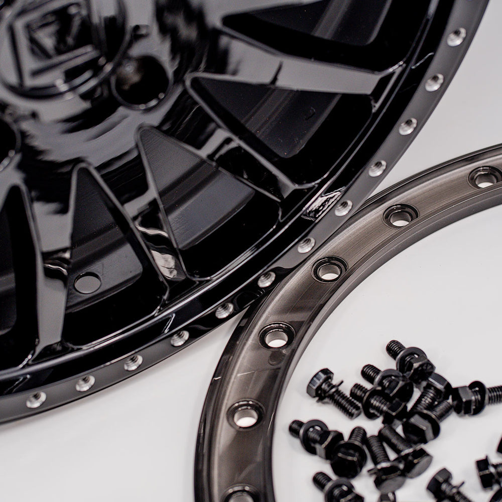 V06 Beadlock UTV Wheel Satin Black | Valor Offroad