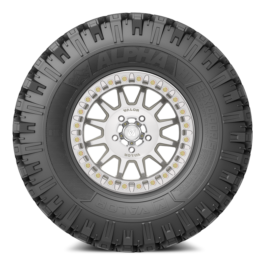 Alpha on 15x7 V09 RM UTV Wheel and Tire Kit | Valor Offroad