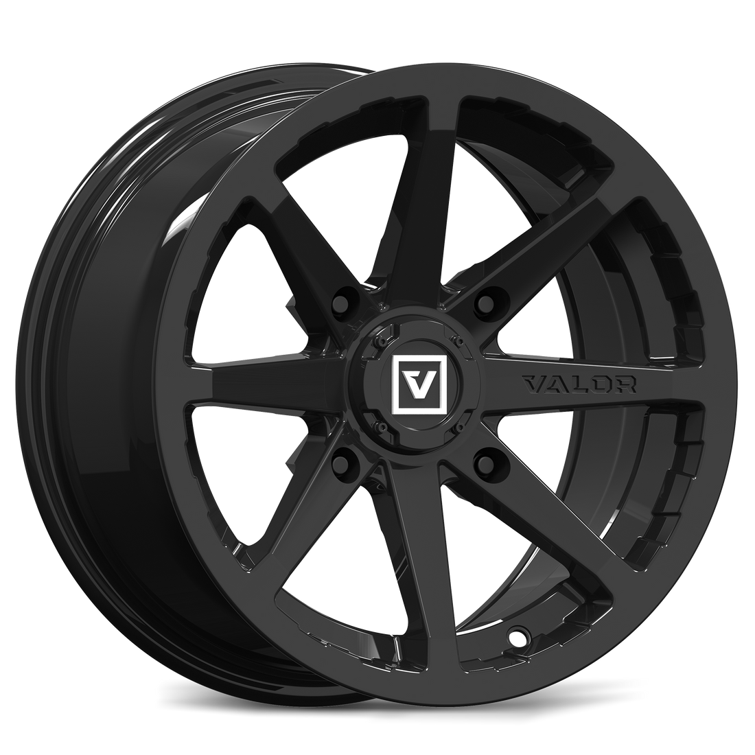 V01 UTV Wheel Gloss Black | Valor Offroad