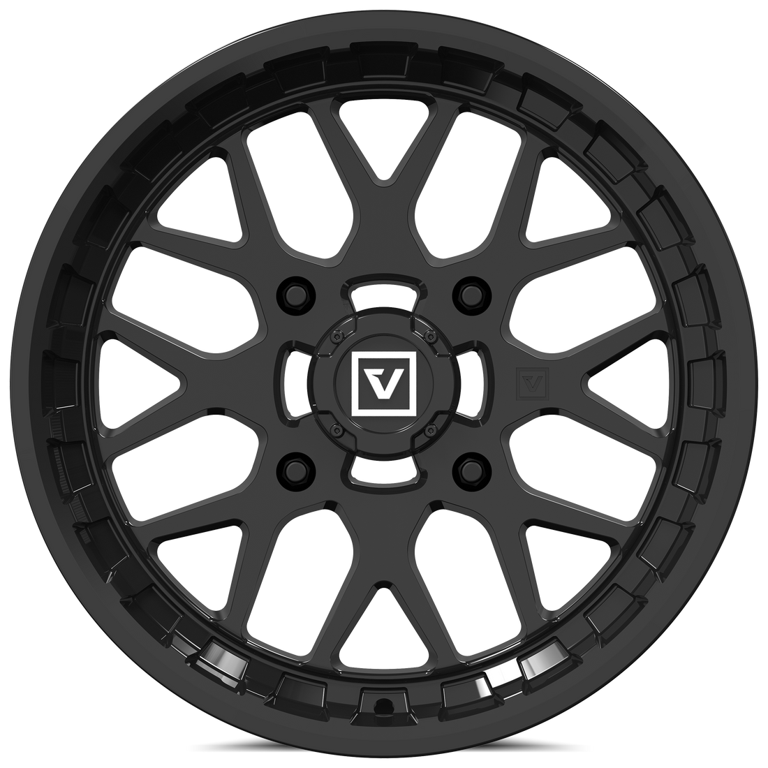 V03 UTV Wheel Gloss Black | Valor Offroad